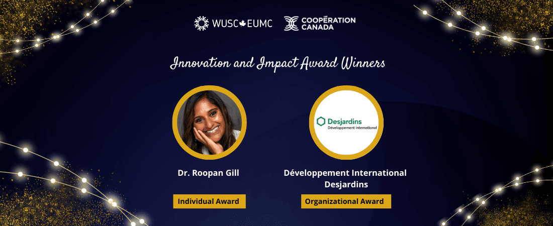 Congratulations Dr. Roopan Gill and Développement International ...